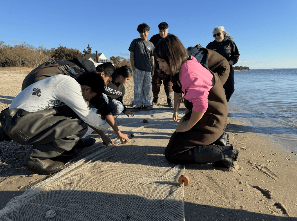 North Fork students wade into the future of bay stewardship - North ...